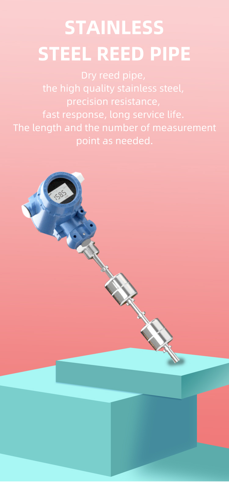 Hydrostatic Level Meter / Float Ball Liquid Level Gauge from China ...